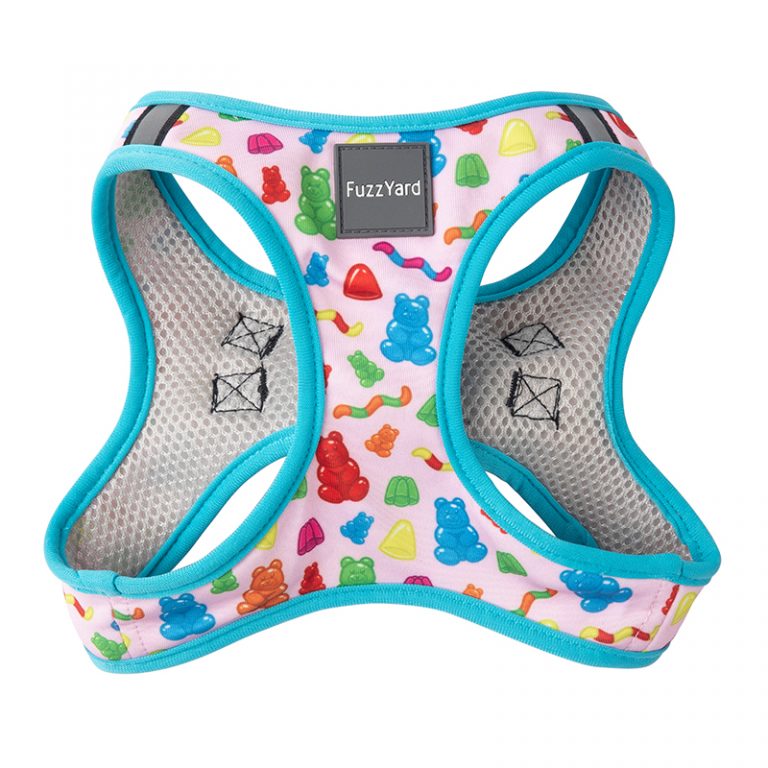 FuzzYard Step-in Dog Harness, Jelly Bears - Clubpets E-Store | Online ...